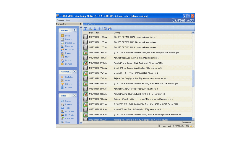 Security Products detail